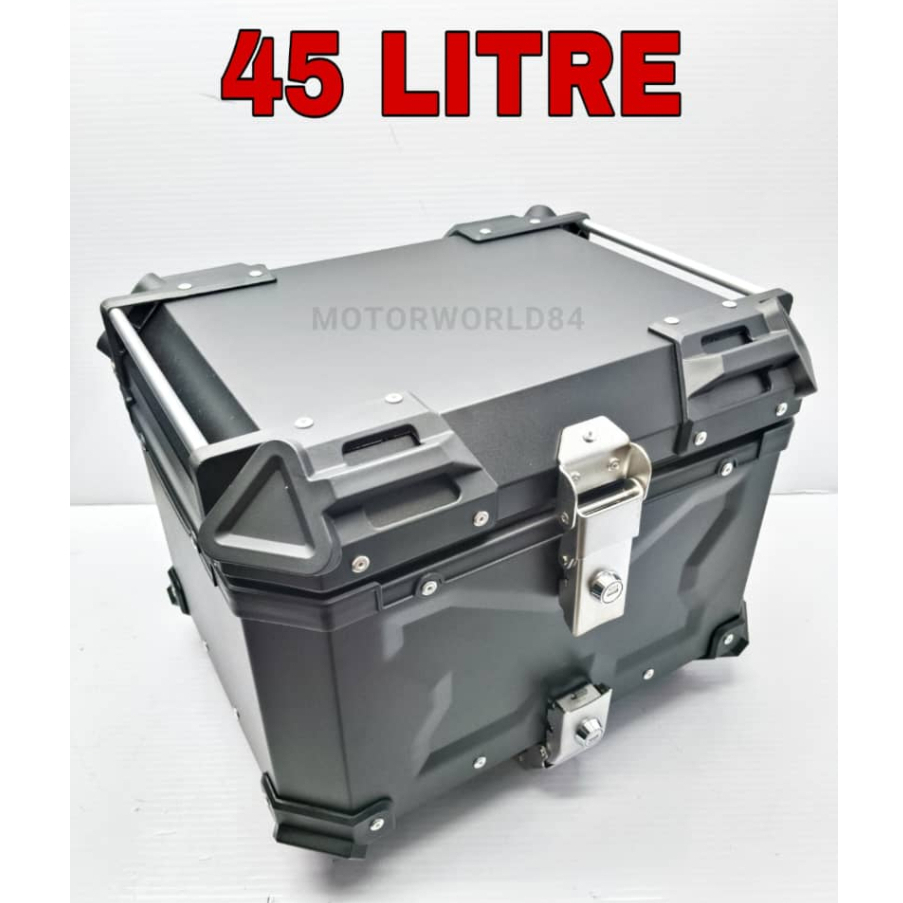 TOP BOX ALLUMINIUM / TOP BOX ALLOY / TOP BOX 45 LITER BOX ALLOY MT15 ...