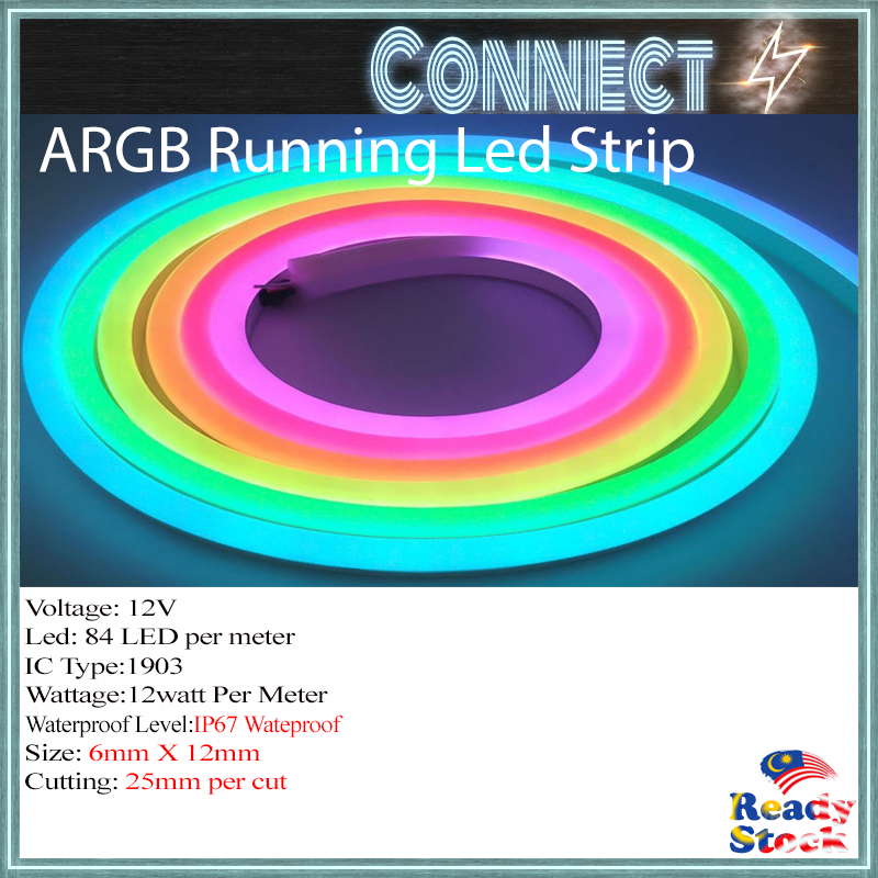 Neon Led Strip Light 12v 6mm x 12mm Led Neon Light 12V Neon Light ...