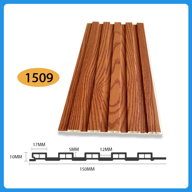WPC Fluted Wall Panel Wood Strip Series 3000MM Panel Wall Decoration ...