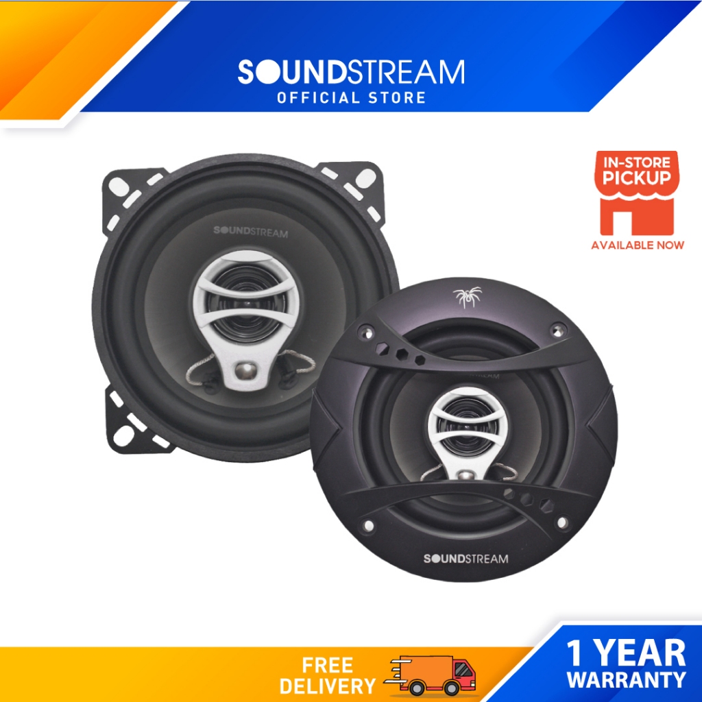 SOUNDSTREAM Full Range Speaker with Mica Injection Woofer (4") RX.402 ...