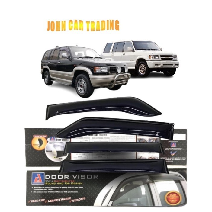 Isuzu Trooper Citation 4'' Window Door Visor (AG) Big Horn Air Press ...