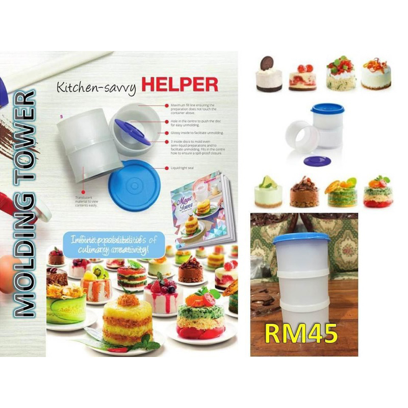 Tupperware Brands Ready Stock Molding Tower | Shopee Malaysia