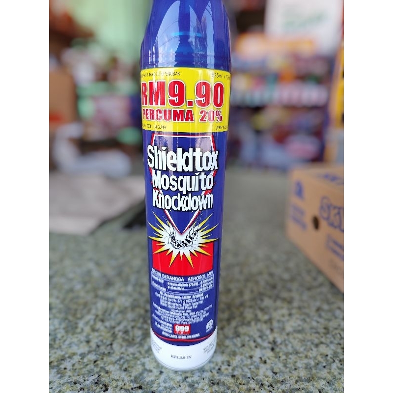 Shieldtox Mosquito Knockdown 525ml+Percuma 20%/bth | Shopee Malaysia