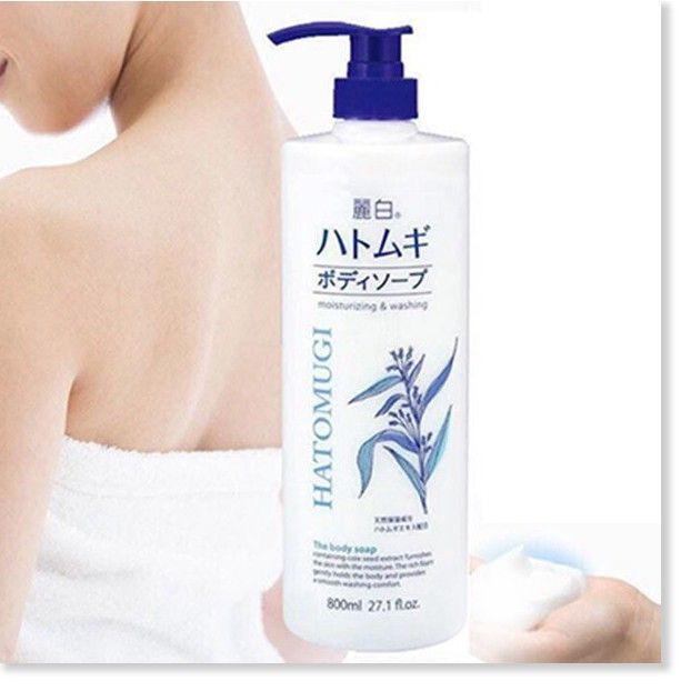 [ 100% Original ] HATOMUGI Body Shower Gel for Skin Whitening ...