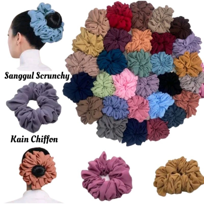 SANGGUL RAMBUT MURAH 🎀Ready Stock🎀 Crunchies Hair Borong Sangul Getah ...