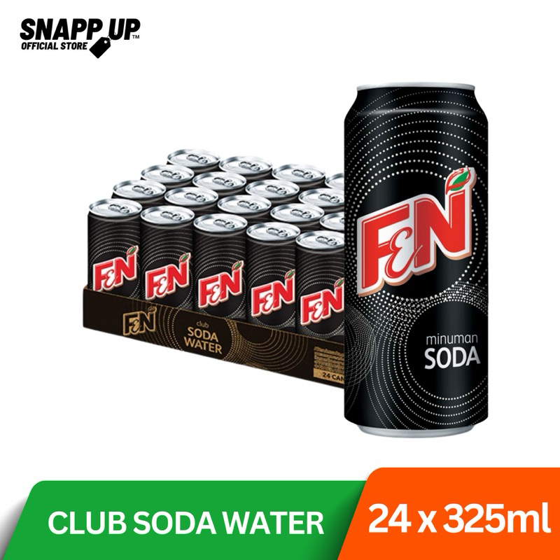 F&N Club Soda Water 325ml x 24 | Shopee Malaysia