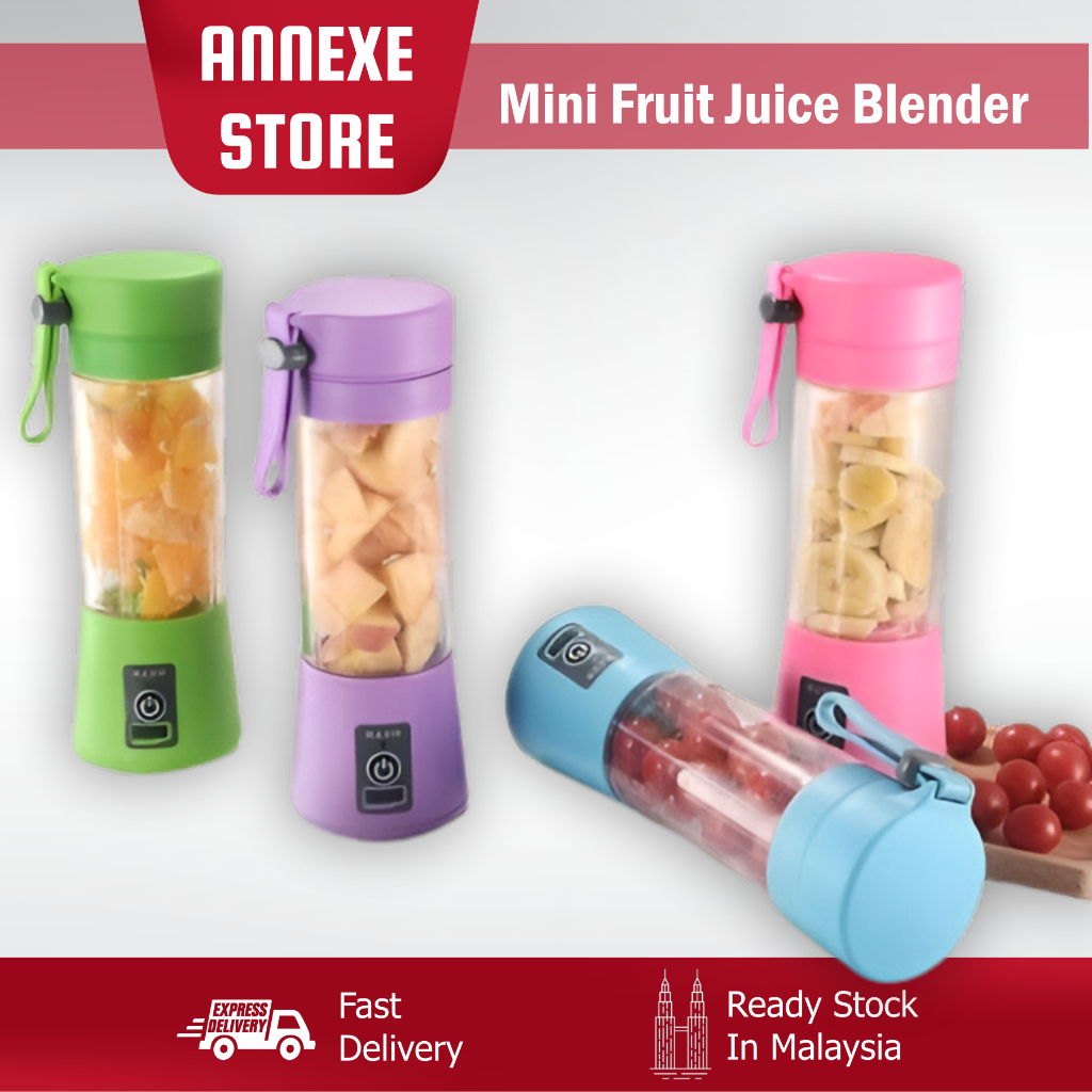 MILESTONE Premium Mini Fruit Juice Blender/USB Rechargeable Portable ...