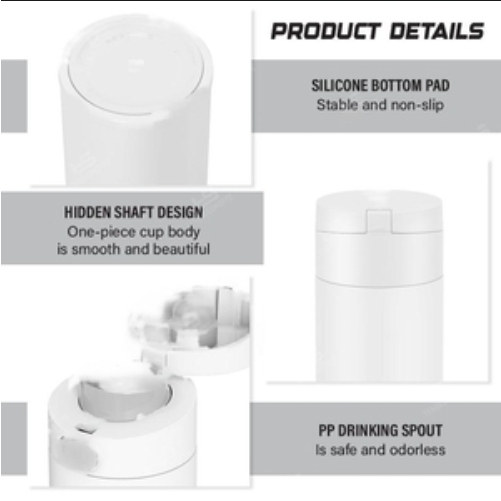 Xiaomi Mijia Thermal Flask Vacuum Cup Pop-Up Version 2 - MJTGB01PL 480ml Thermos Bottle | Shopee ...