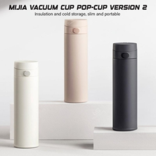 Xiaomi Mijia Thermal Flask Vacuum Cup Pop-Up Version 2 - MJTGB01PL 480ml Thermos Bottle | Shopee ...