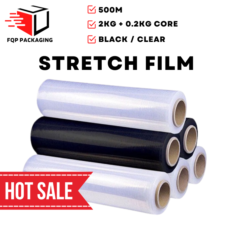 2.2kg Stretch Film Stretch Wrap for Parcel ( Transparent / Clear ...