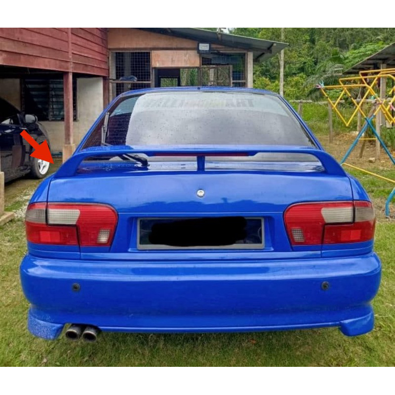 611 WIRA AEROBACK SPOILER LED （LANCER）FIBRE NO PAINT | Shopee Malaysia