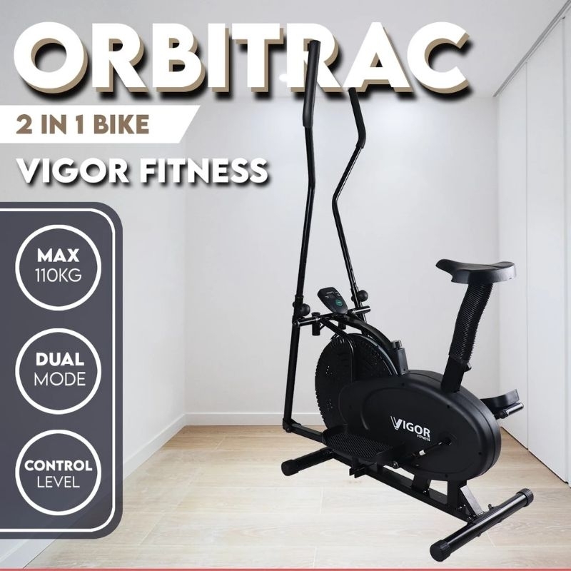 Vigor Orbitrac Elliptical Trainer Exercise Bike(2 in 1) | Shopee Malaysia