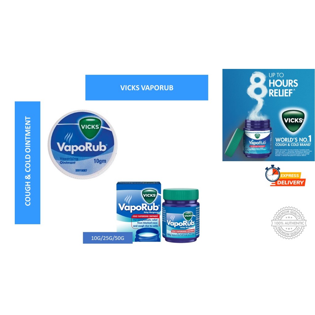 Vicks Vaporub/Inhaler/Baby Ointment | Shopee Malaysia