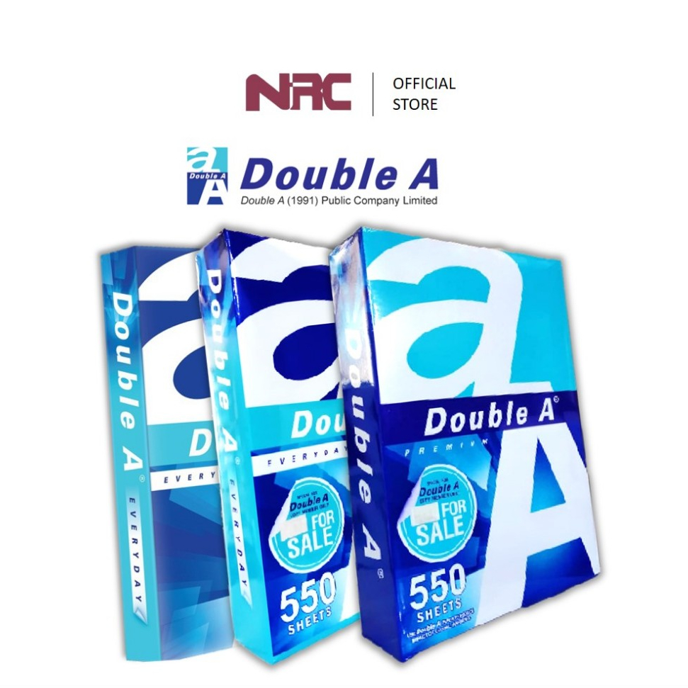DOUBLE A Premium B5 size /A4 size Paper | 70 GSM / 80 GSM | Shopee Malaysia