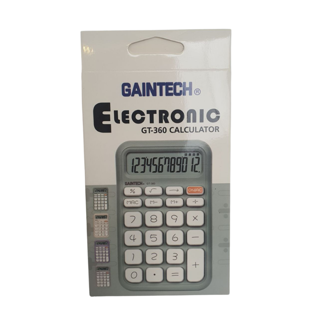 GAINTECH Electronic Calculator GT-360 | Shopee Malaysia