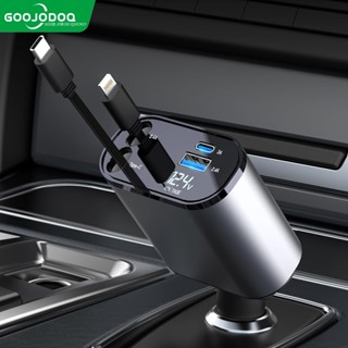 GOOJODOQ 4 In 1 Adjustable Angle Type-C Car Charger | Shopee Malaysia