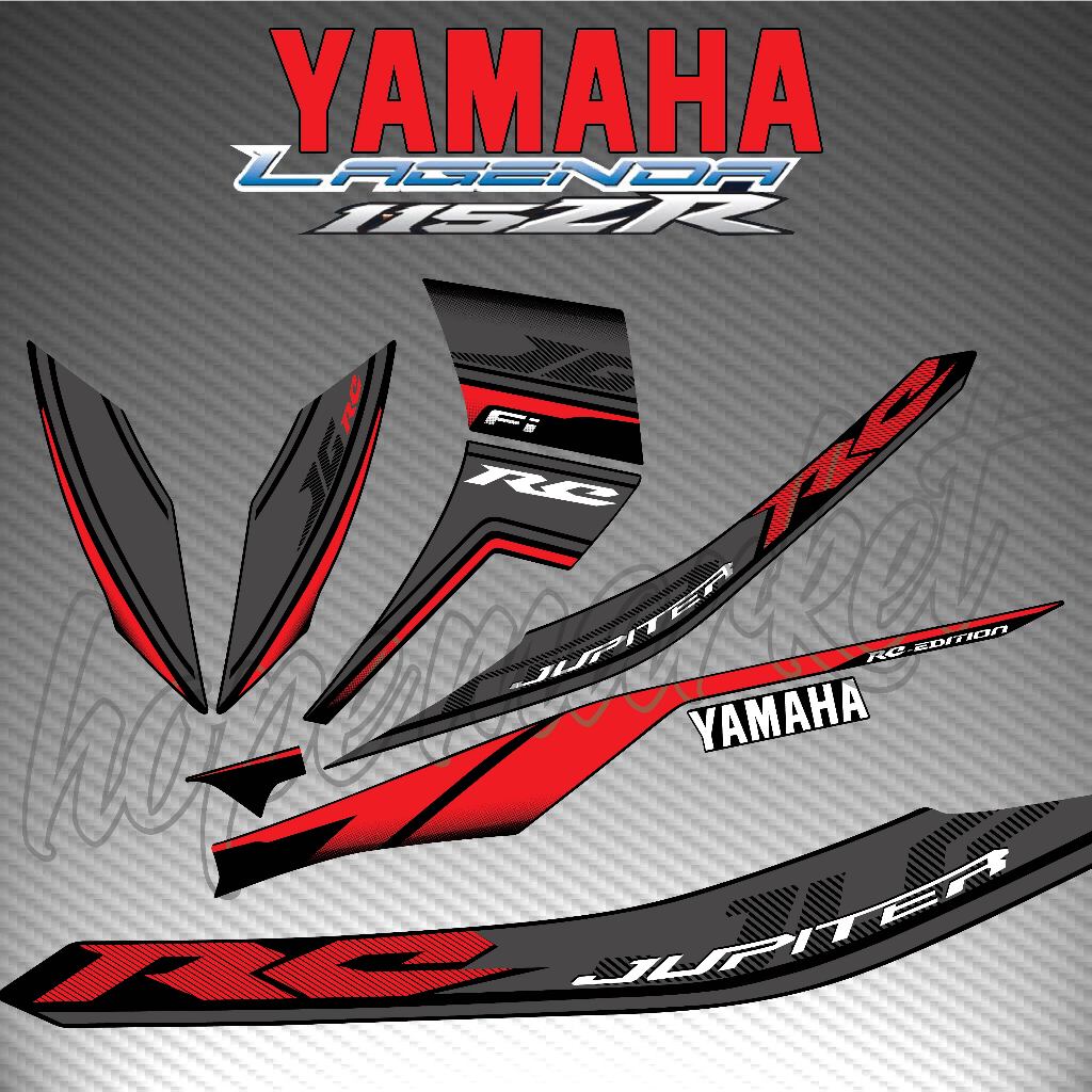 STRIPE MOTOR YAMAHA SRL115ZR SRL 115 Fi JUPITER RC (17) CUSTOM BODY ...