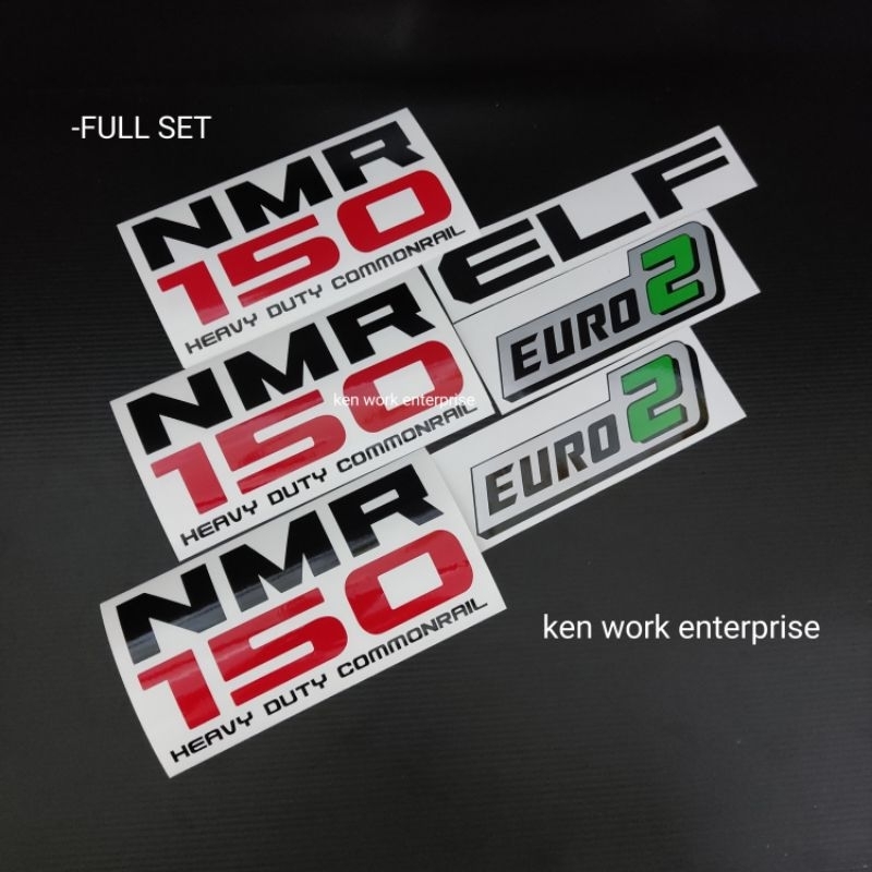 sticker isuzu nmr 150 lorry sticker #1002 accessories | Shopee Malaysia