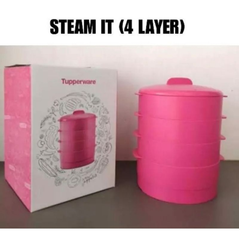 Tupperware Steam it 4 layers | Shopee Malaysia