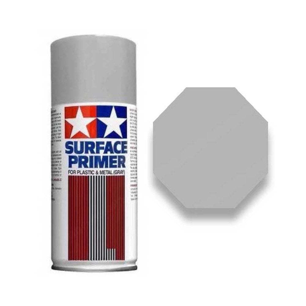 Tamiya Primer #87064 - Fine Surfacer Large Light Gray, 180ml [87064 ...