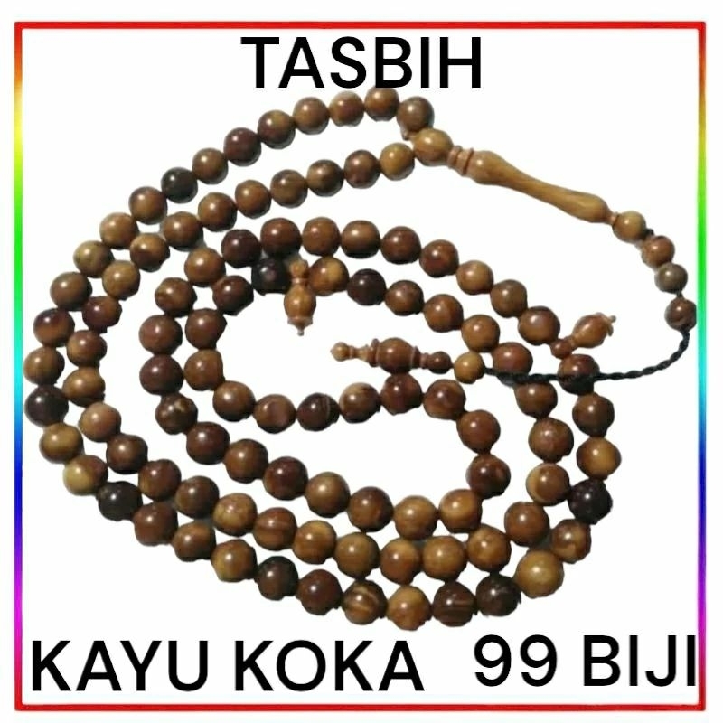 TASBIH KAYU KOKA 99 BIJI ORIGINAL KAYU KOKA | Shopee Malaysia