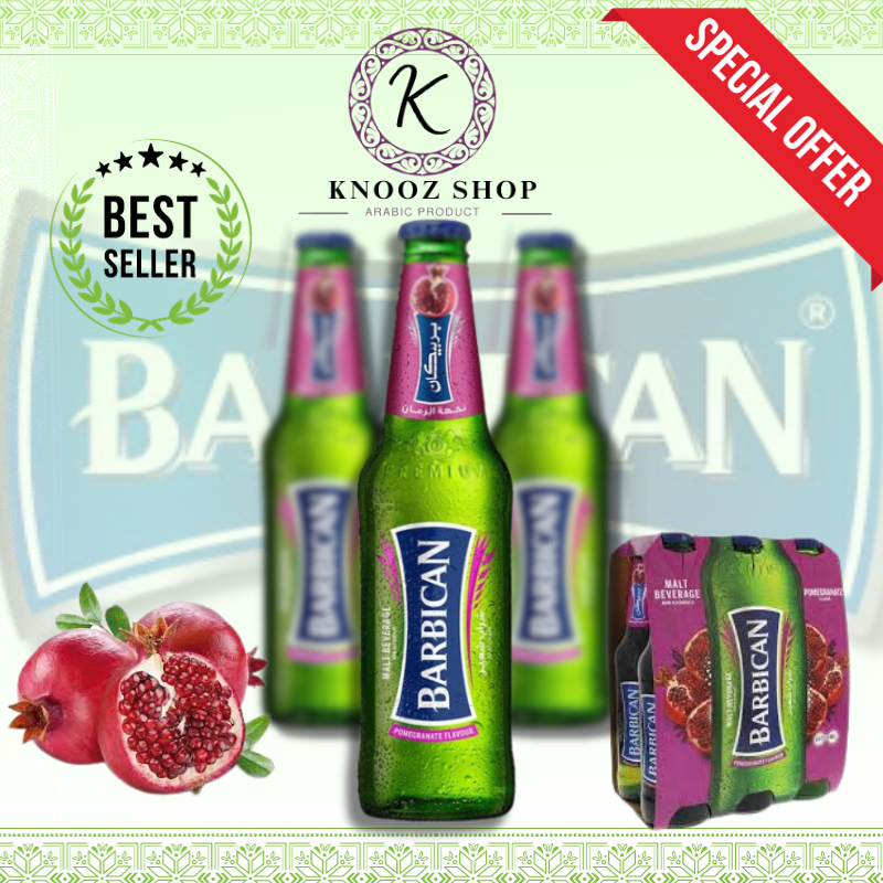 Barbican Malt Drink 6 Bottles x 330ml ( Pomegranate ) - Minuman ...