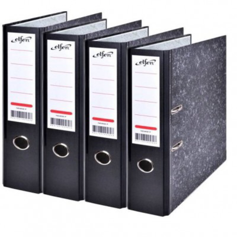 ELFEN Lever Arch File 3 Inch (1 set = 2 pcs) | Shopee Malaysia