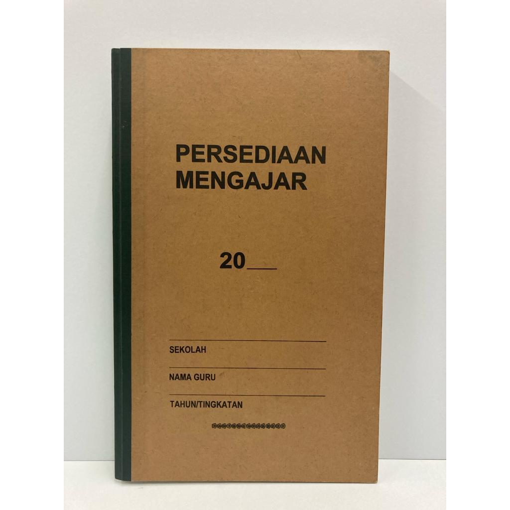 Buku Persediaan Mengajar Guru Kulit Buku Keras dan Tebal / Buku Rekod ...