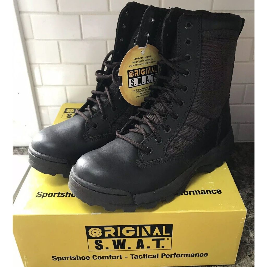 Swat Boots / oCombat swat Boots Kasut Operasi | Shopee Malaysia