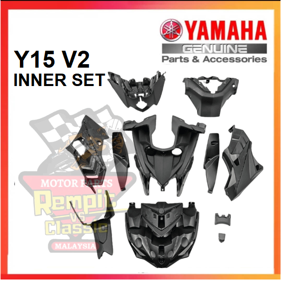 REMPIT Y15 V2 INNER SET ORIGINAL YAMAHA B17-F8400-10 Y15 V2 Inner Assy ...
