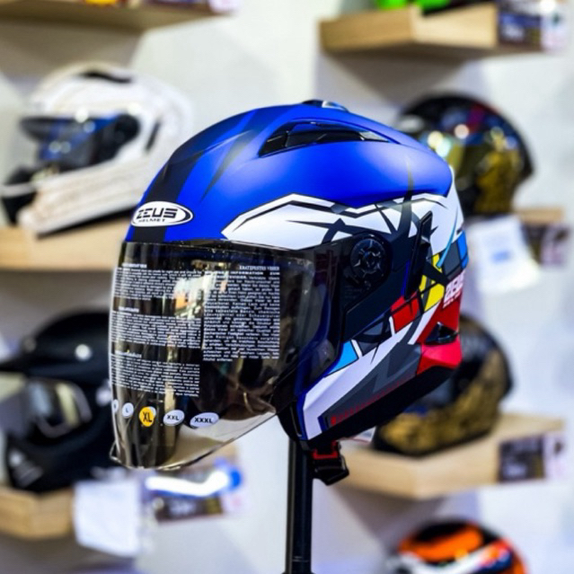 Zeus 613 Blue Red (New Item) | Shopee Malaysia