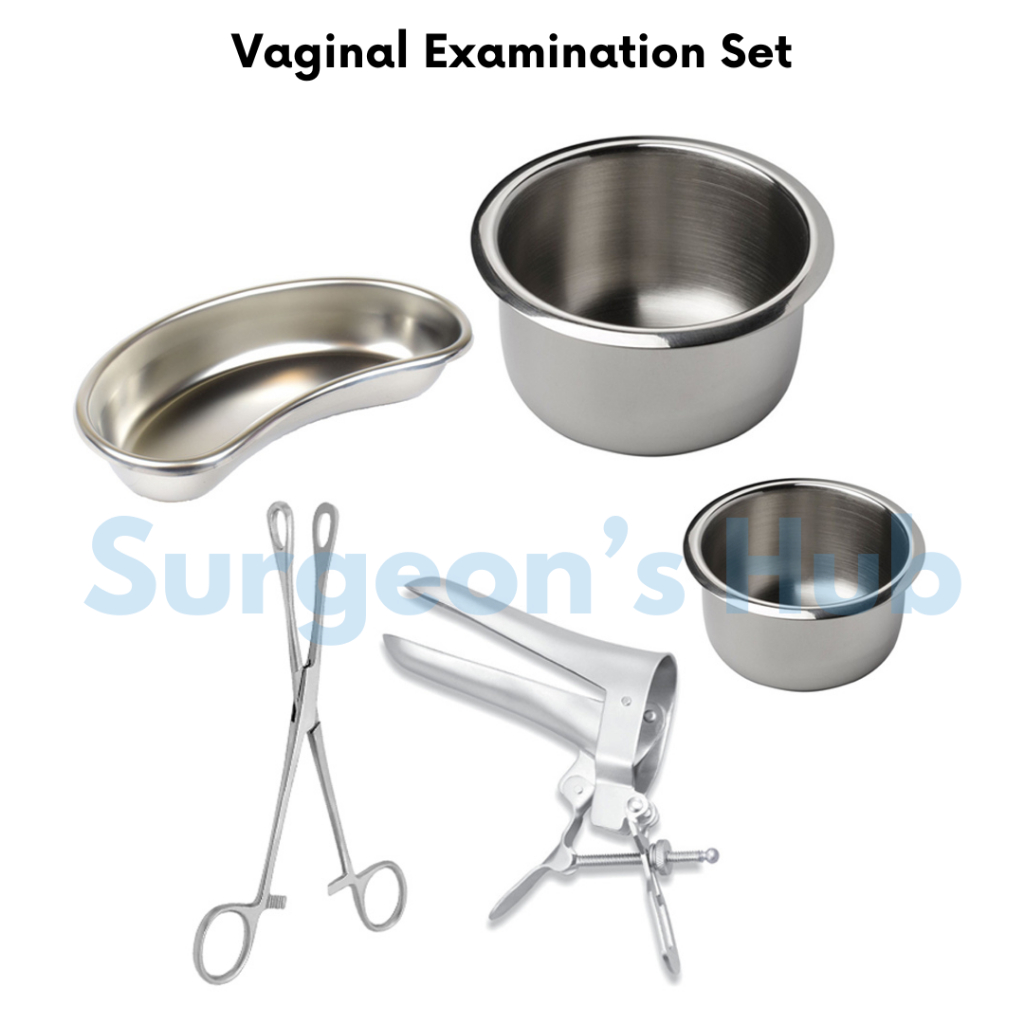 Surgical instrument Vaginal Examination Set Stainless Steel Vaginal ...