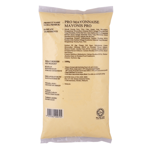 Kewpie PRO Mayonnaise 1kg Halal Mayonis Pro | Shopee Malaysia