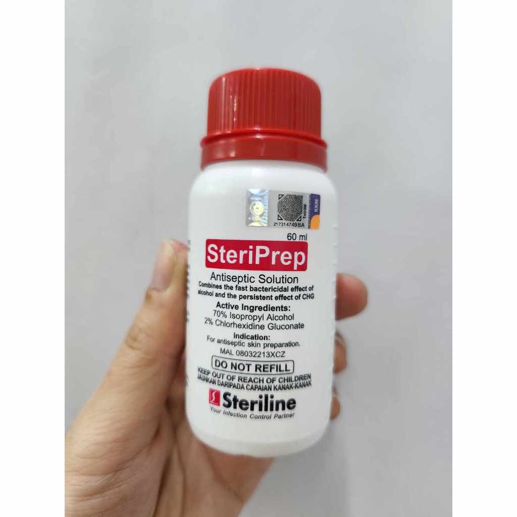 STERIPREP SOLUTION 60ML | Shopee Malaysia