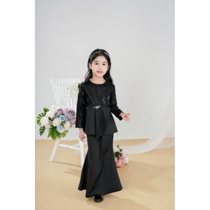 Set Selendang Sequin Kanak-kanak, # Baju Raya Kids 2024 | Shopee Malaysia