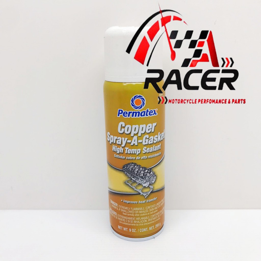 CLEAR STOCK!! PERMATEX Copper Spray A Gasket Hi-Temp Sealant -100% ...