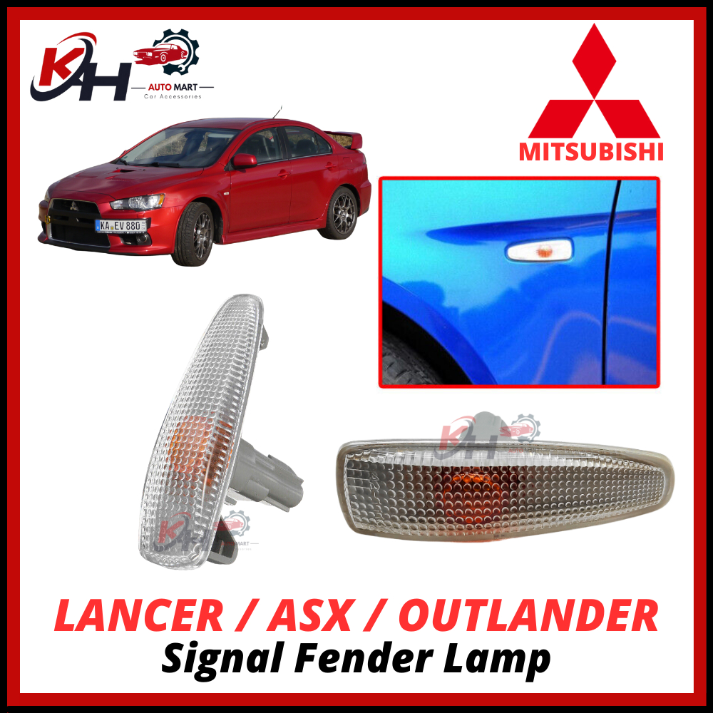 MITSHUBISHI LANCER / ASX / OUTLANDER Signal Light Fender Lamp 12V BULB ...