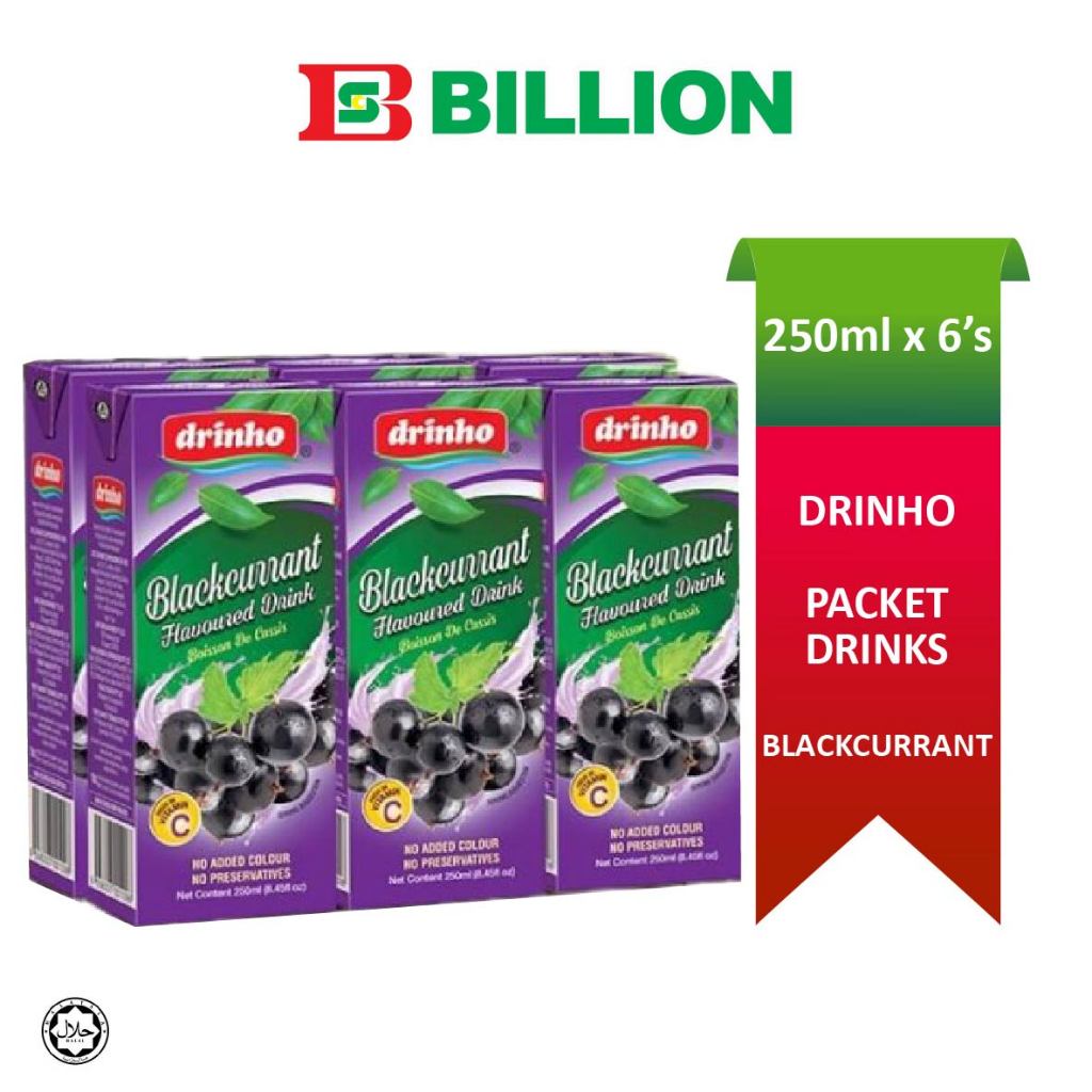 DRINHO Packet Drinks - 250ml x 6's ( Assorted ) | Shopee Malaysia