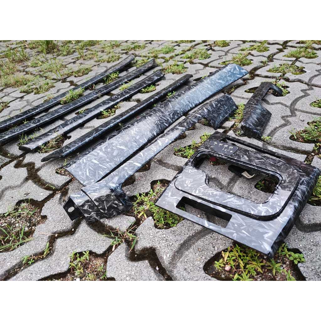 BMW E46 Forged Carbon Interior Lining Trim Set Karbon | Shopee Malaysia