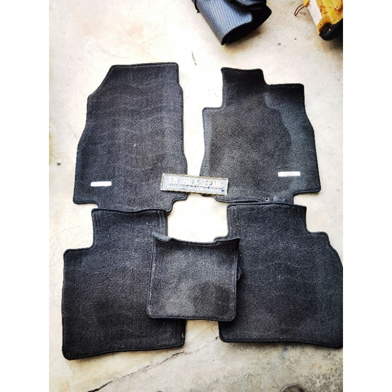 NISSAN SYLPHY G11 FLOOR MAT BLACK ORIGINAL | Shopee Malaysia