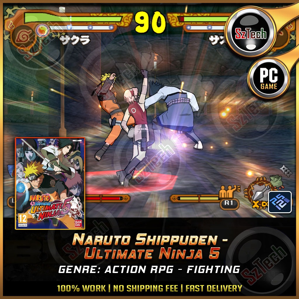 Naruto Shippuden - Ultimate Ninja 5 [ PC/Laptop GAME] 🔥Offline Games🔥 ...