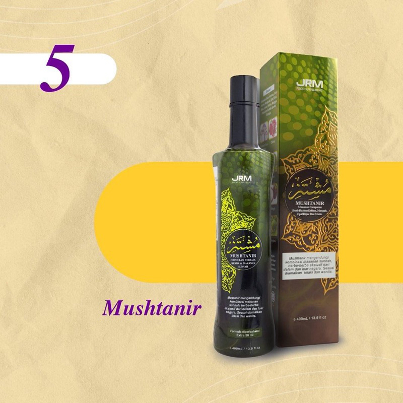 MUSTANIR JRM ORIGINAL | Shopee Malaysia
