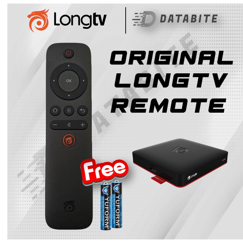 LONGTV TVBOX Remote Controller Alat Kawalan Jauh LONGTV REMOTE/LONG TV ...