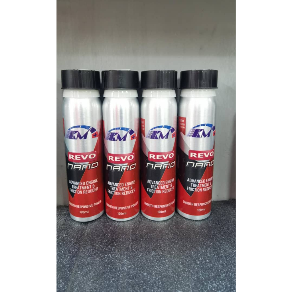 KM+ Revo Nano Advanced Engine Treatment & Friction Reducer (120ml ...