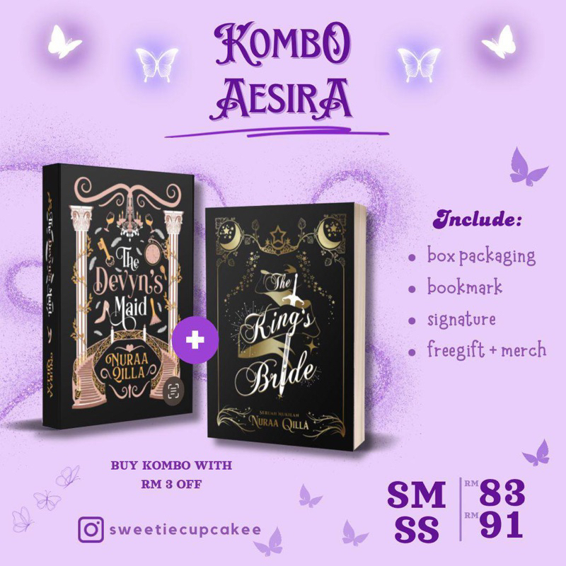 Combo Novel THE DEVYN’s MAID & THE KING’S BRIDE(SABAHSARAWAK) | Shopee ...