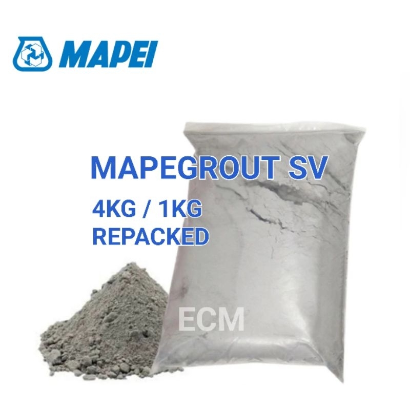 [RAPID SETTING MORTAR] MAPEI MAPEGROUT SV (4KG REPACKED) RAPID SETTING ...