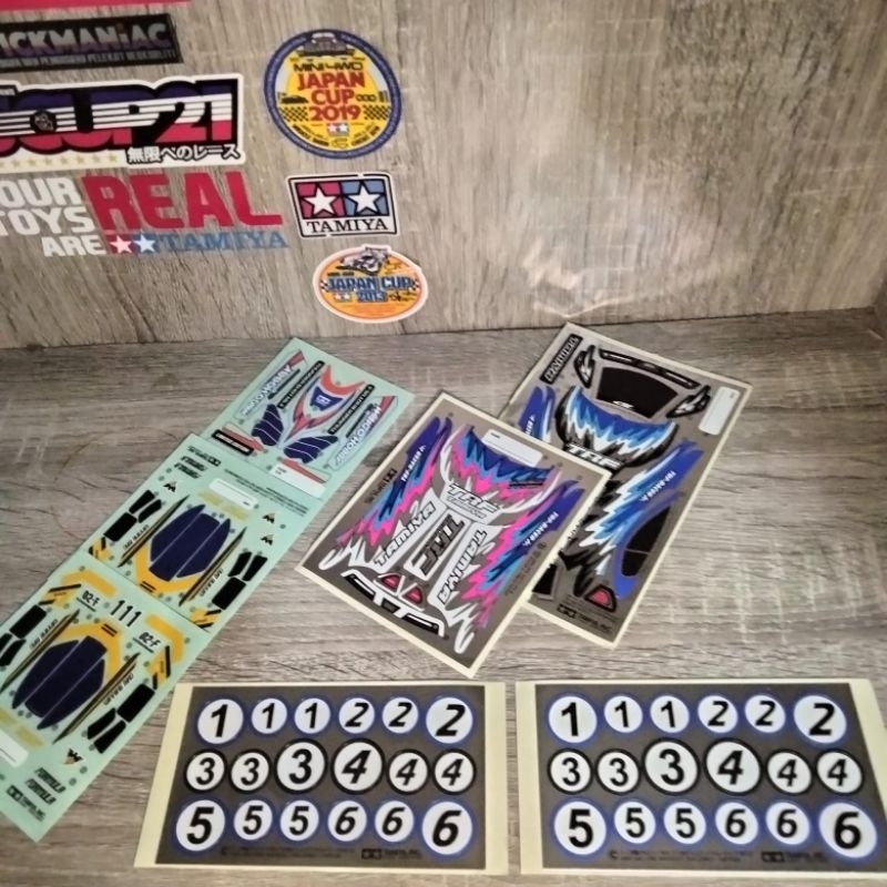 TAMIYA ORIGINAL STICKERS | Shopee Malaysia