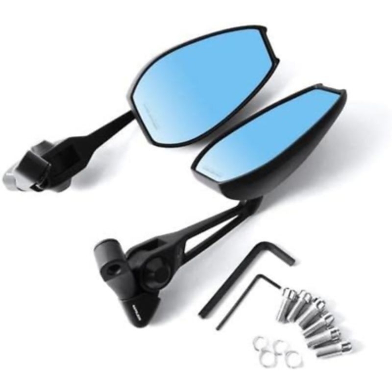 UNIVERSAL NAPOLEON FULLY ALUMINIUM CNC ADJUSTABLE ANTI GLARE BLUE SIDE ...