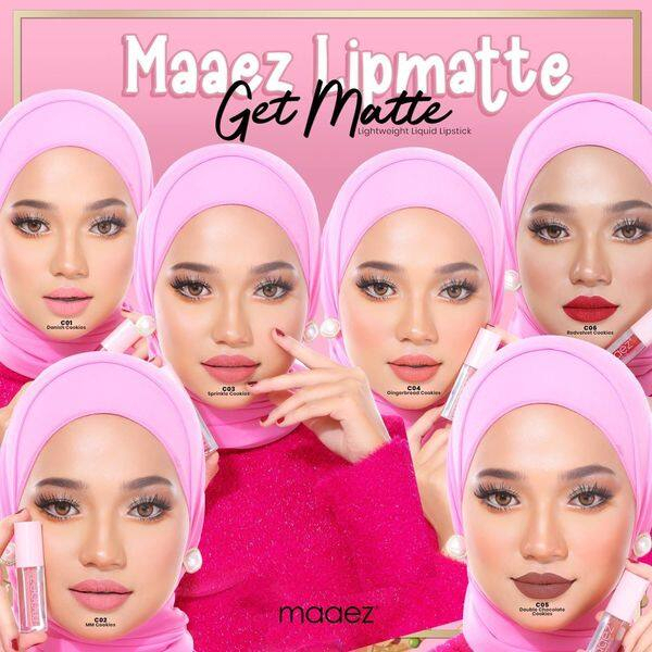 MAAEZ LIPMATE MATTE LIQUID LIPSTICK 5g | Shopee Malaysia