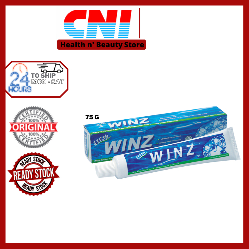 CNI Winz Fluoride Toothpaste (75g) - With Xylitol, Calcium and ...